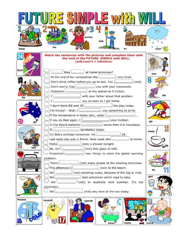 Future simple | PDF
