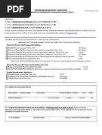VTR-214 (Texas Handicap Placard Form) | PDF | Identity Document ...