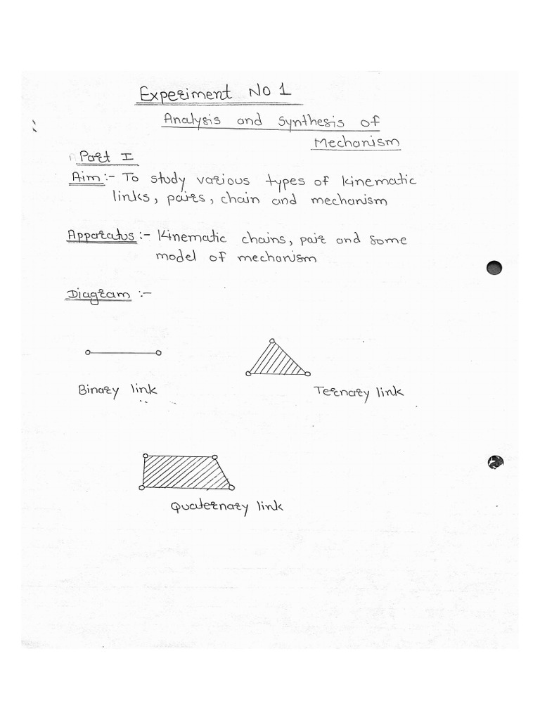ID - 19002014 - TOM LAB - Experiment No. 1 | PDF | Systems Theory | Mechanical Engineering