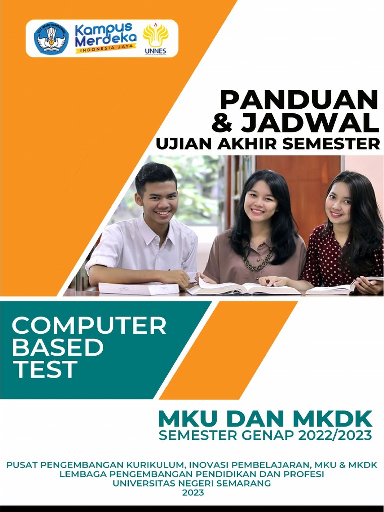Panduan & Jadwal Uas Genap 2022-2023 CBT Mku & MKDK | PDF