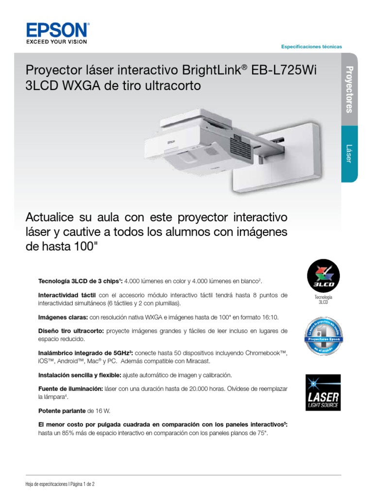 BrighLink-EB-725Wi | PDF | Mac OS | Microsoft Windows
