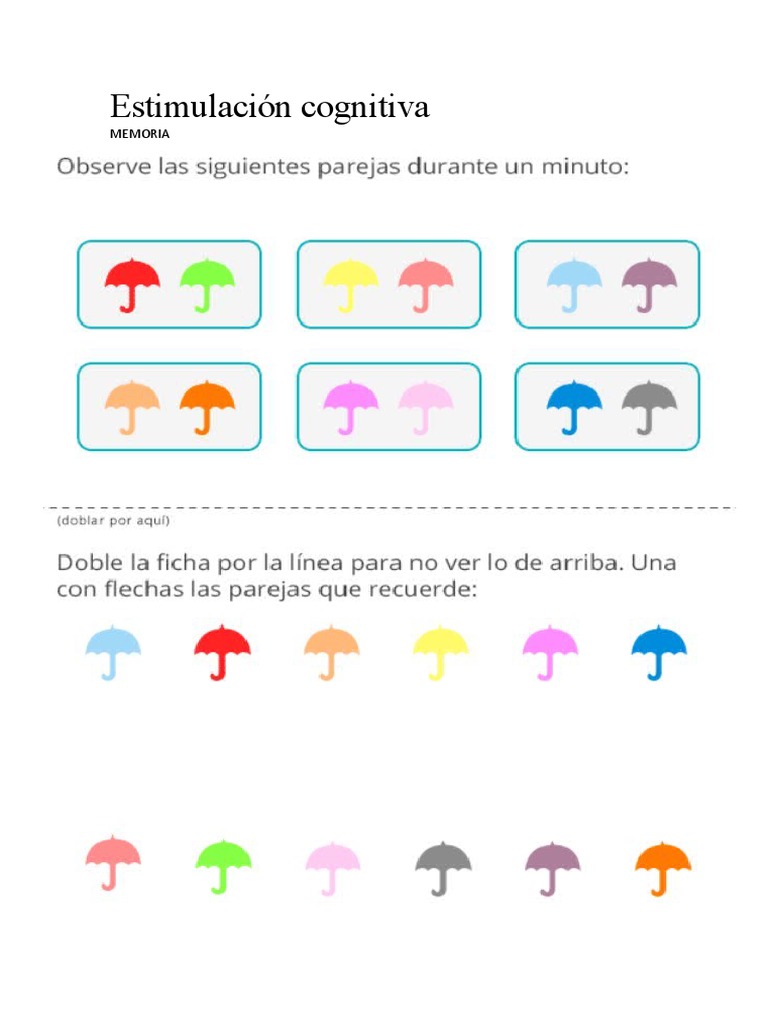 Estimulación Cognitiva | PDF