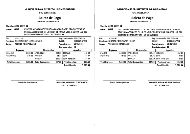 Que Es La Boleta De Pago Y Que Datos Debe Tener Y Registrar Notariscomprobante De Entrega