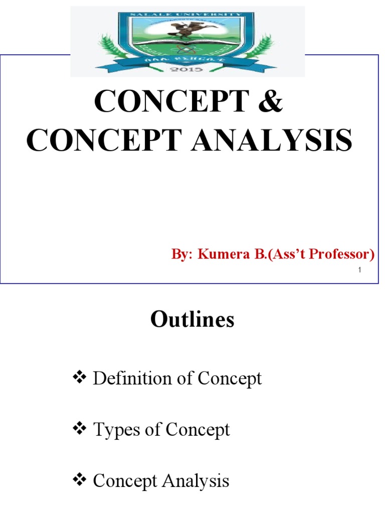 Concept Analysis PPT PG Last Edited @@ | PDF