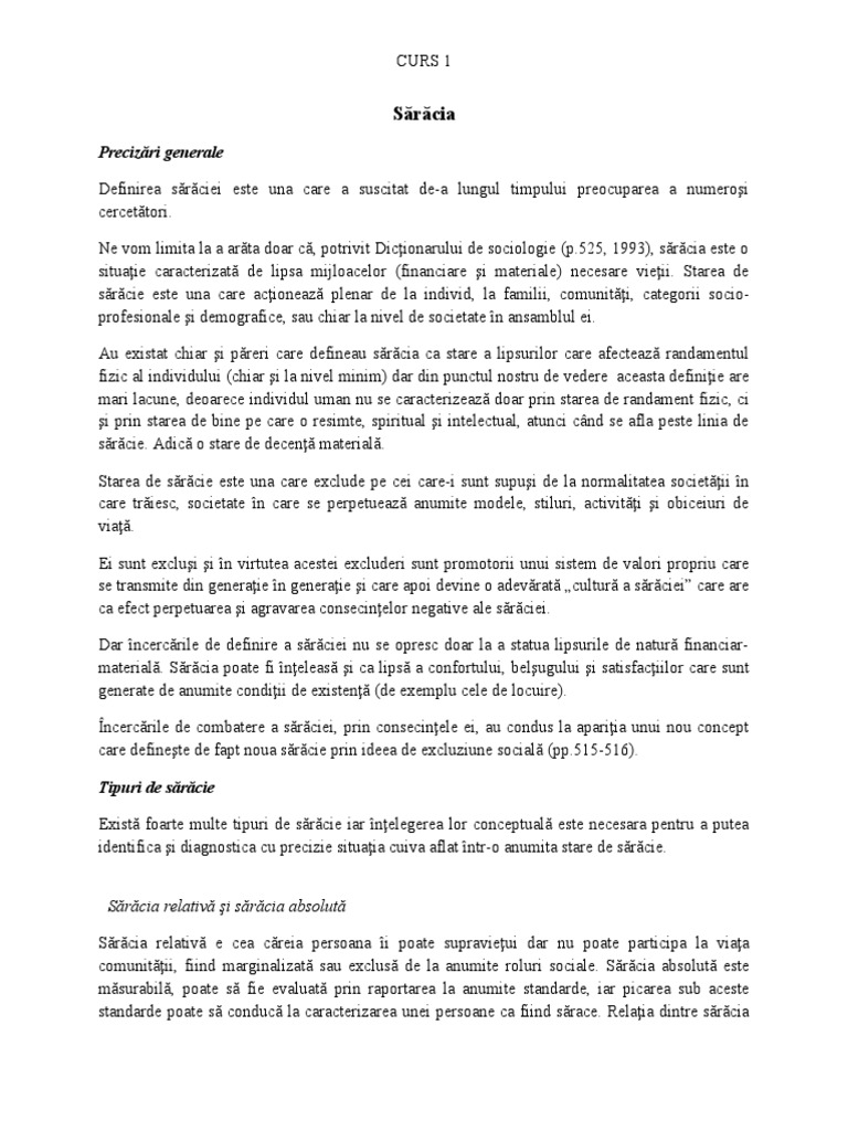 Curs 1 Saracia | PDF