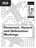 Pavement Marking Dimensions and RPMs | PDF | Road Transport | Road