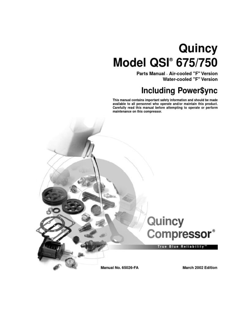 QSI750 Parts List | PDF | Valve | Screw