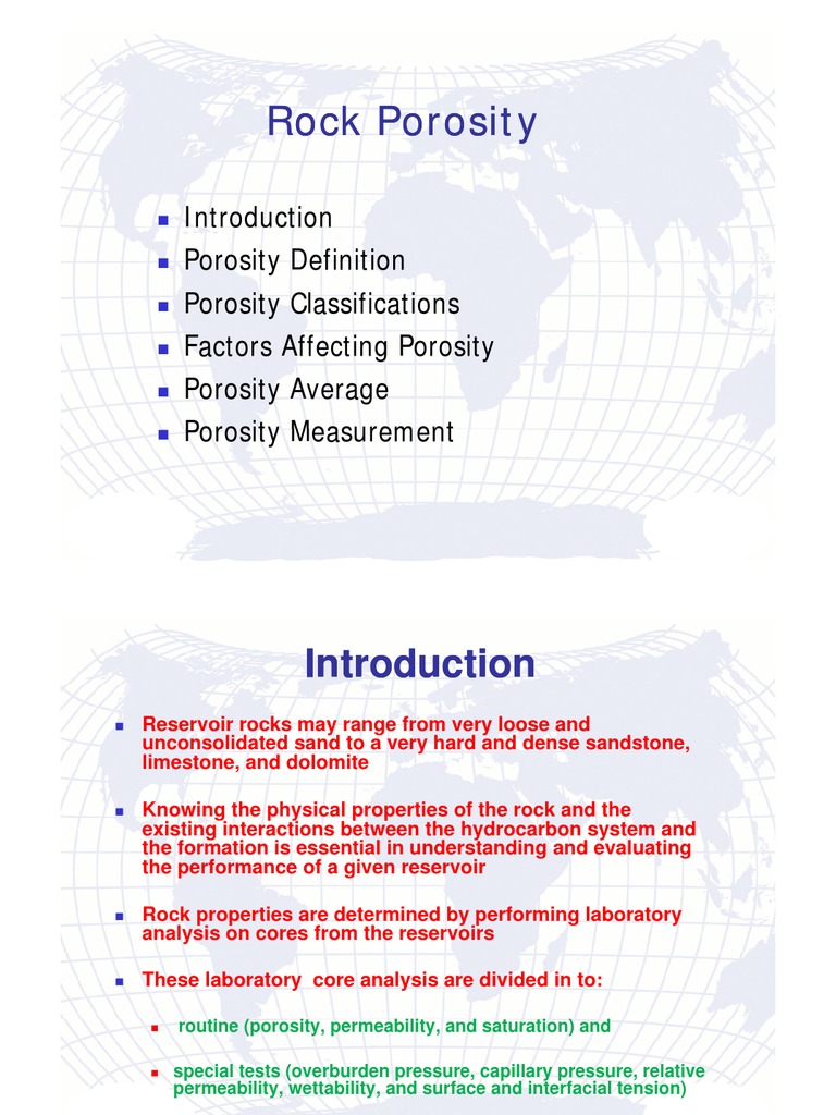 Porosity Pdf Porosity Sandstone
