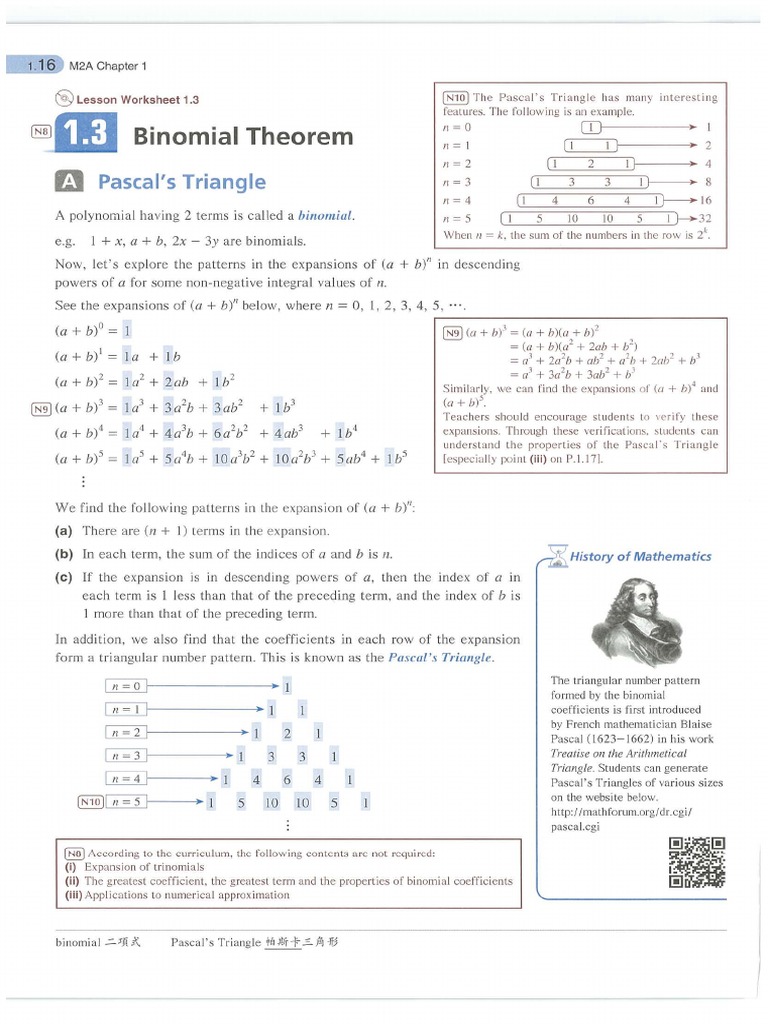 DSE M2 Binomial Textbook | PDF
