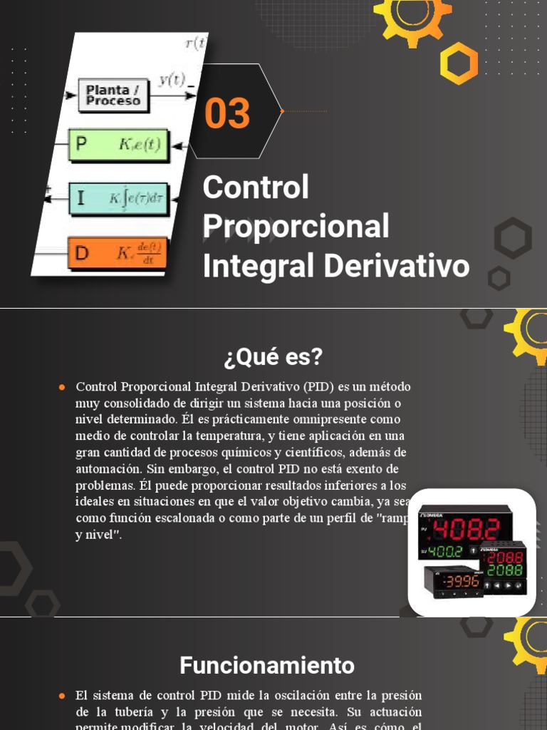 Control PID | PDF | Sistema de control | Ciencias fisicas