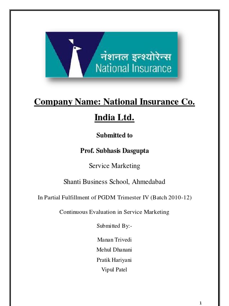 National Insurance | PDF | Insurance | Health Promotion