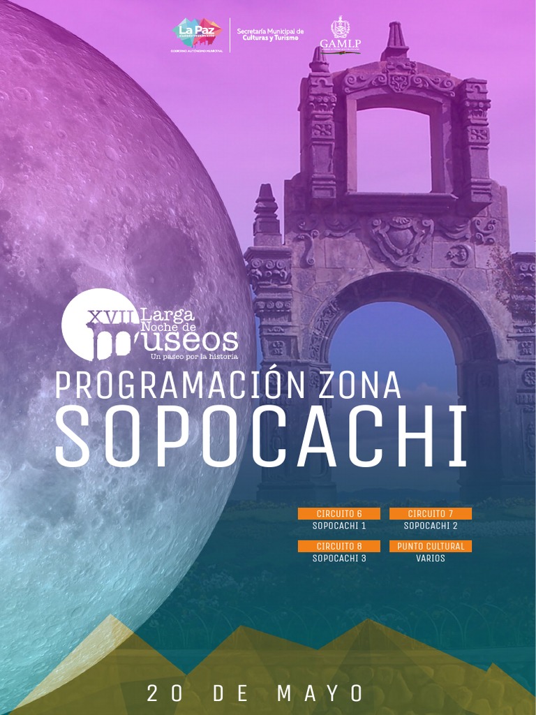 Programa Sopocachi - Noche de Museos | PDF | Bolivia | Museo
