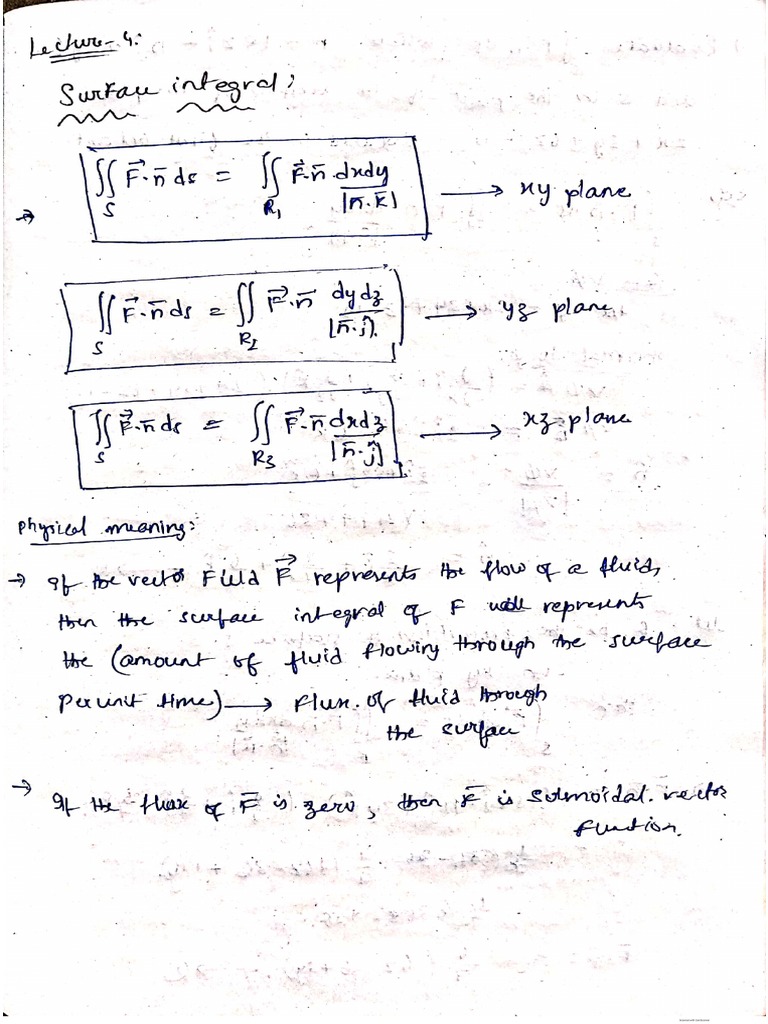 Vector Calculus Chapter 2 | PDF