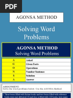 Agonsa Method | PDF | Chocolate Chip | Encodings