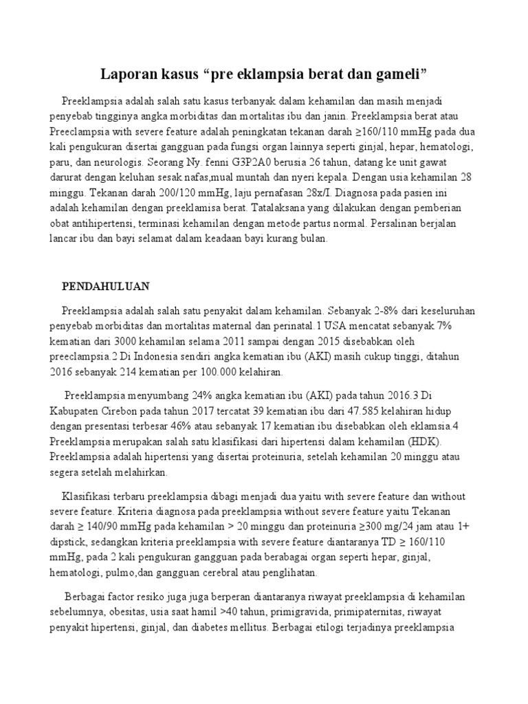 Laporan Kasus Kel 2 | PDF