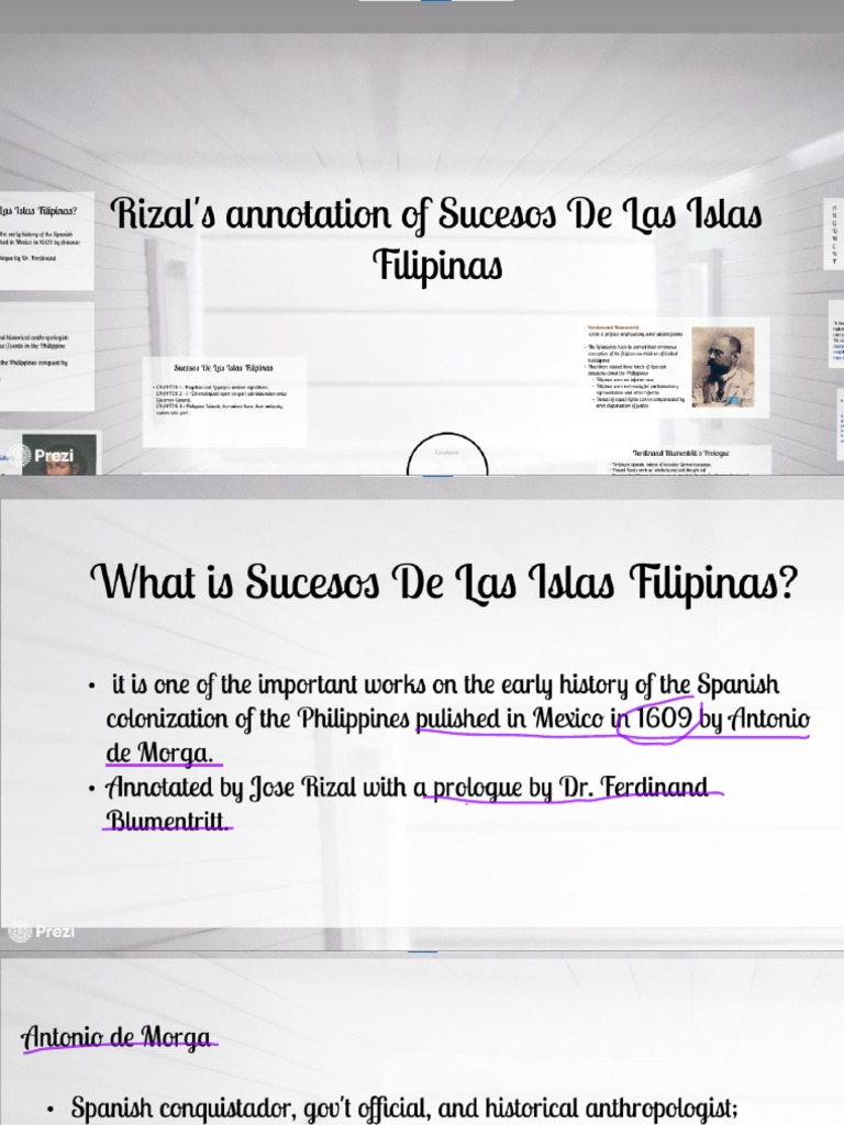 WEEK 15 RIZL111 Rizals Annotation of Morgas SDILF | PDF