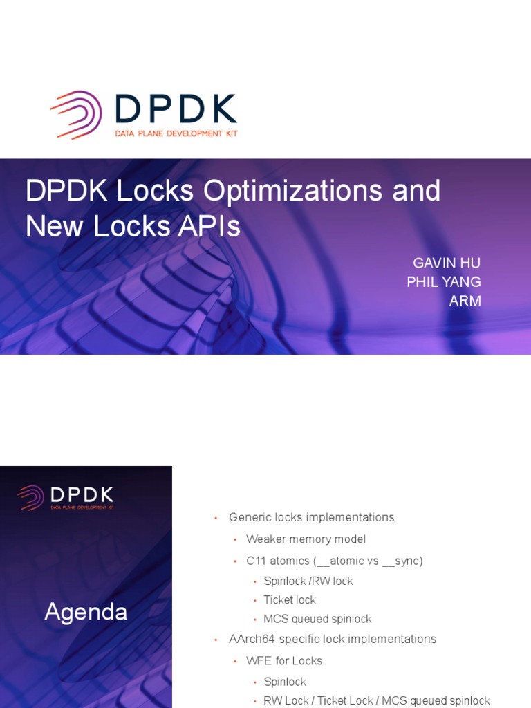 DPDK Locks Optimizations and New Locks APIs | PDF | Cpu Cache | Computing