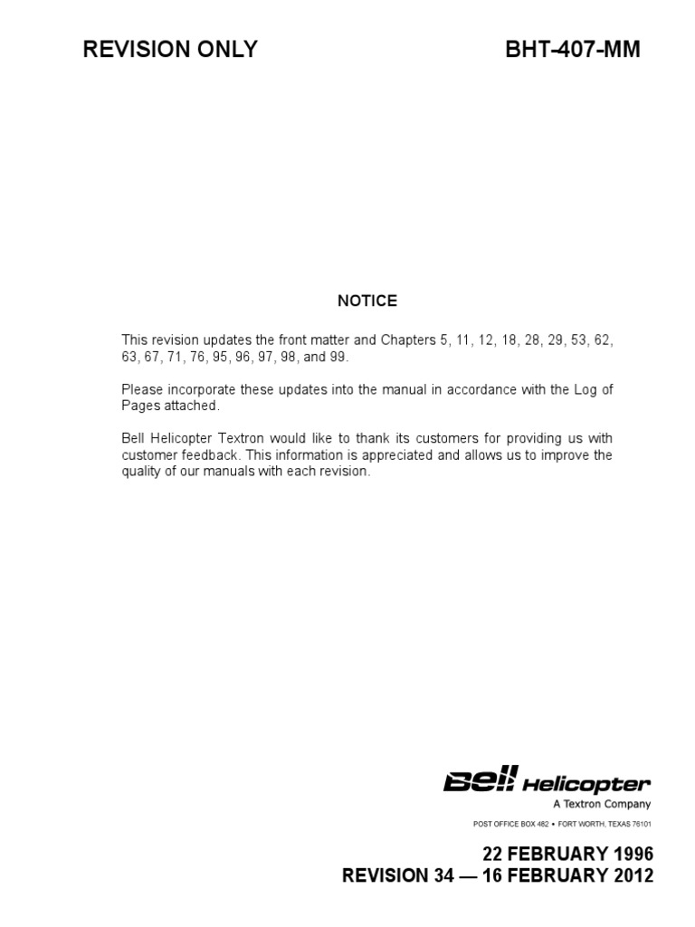 407 MM LR Rev34 | PDF