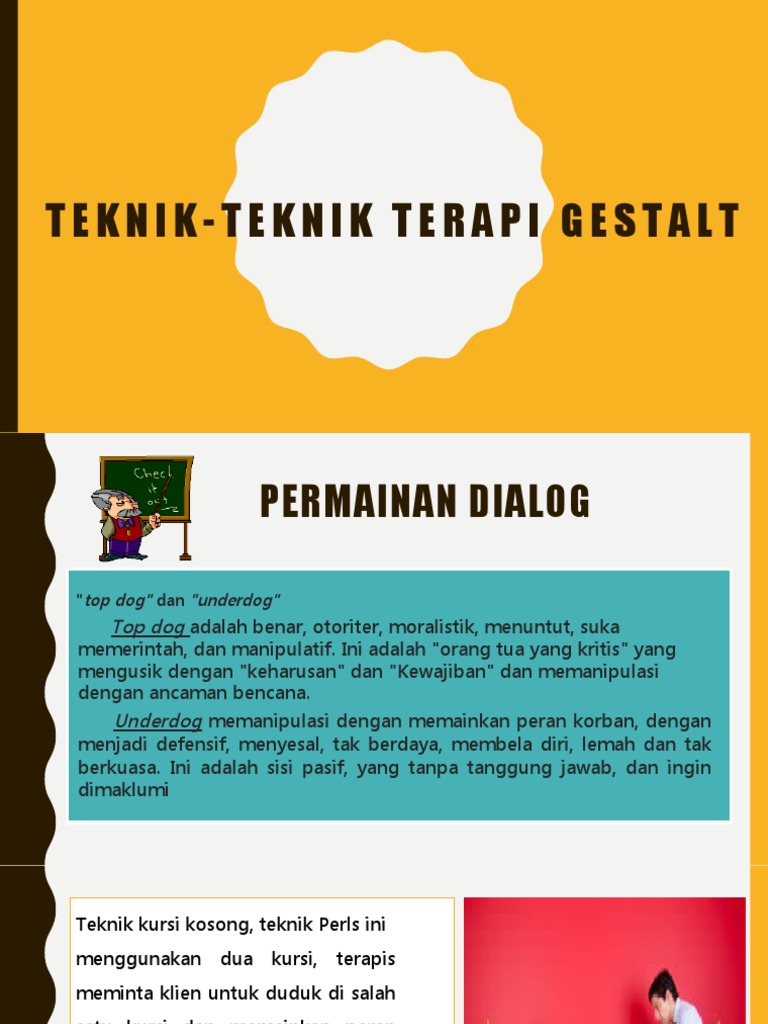 Teknik-Teknik Terapi Gestalt | PDF