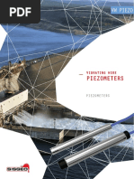 Piezometer Manual-2022 | PDF | Pressure Measurement | Calibration