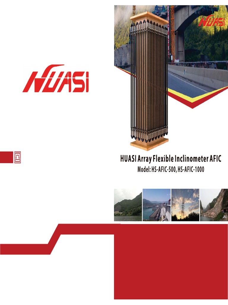 Array Flexible Inclinometer AFIC - Brochure | PDF