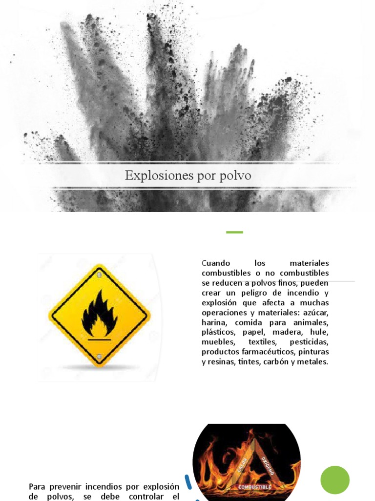 Prevención de Explosiones por Polvo | PDF | Materiales | Ciencias fisicas