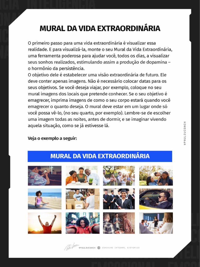 PV - Mural Da Vida Extraordinária | PDF