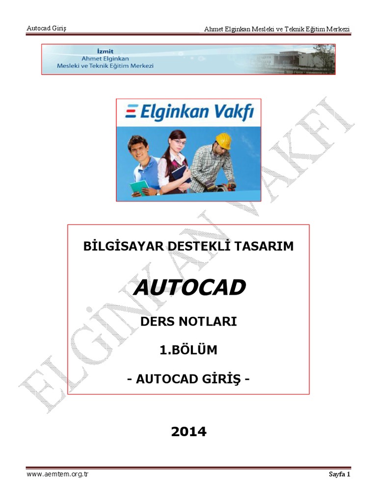 01._AUTOCAD_E_GIRIS_VE_YENILIKLERyeni_ | PDF