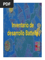 Inventario de Desarrollo Battelle | PDF