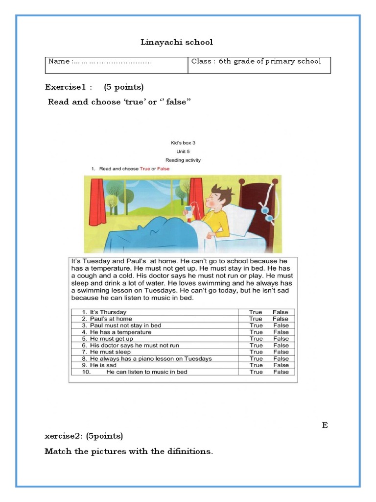 S2 C1 Ce6 Anglais V1 | PDF