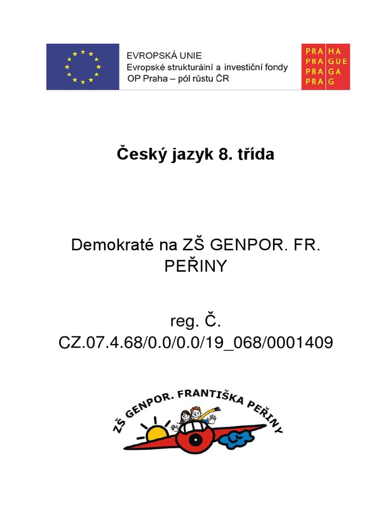 Soubor Cesky Jazyk 8 Rocnik 5081 | PDF
