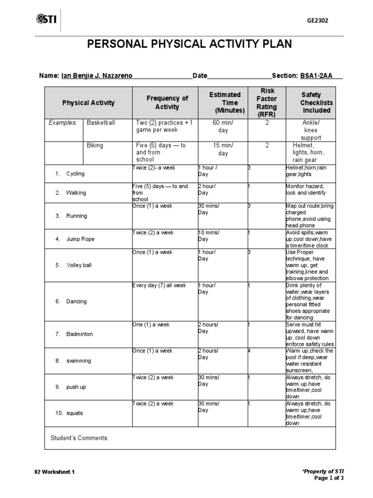 Pathfit 2 - Prefinal Exam Ian | PDF