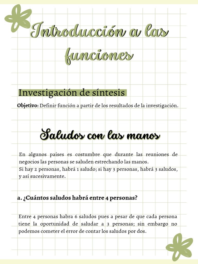 Introducción A Las Funciones | PDF