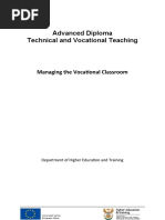 2025 DHET Teaching and Learning Plan Framework Final | PDF | Vocational ...