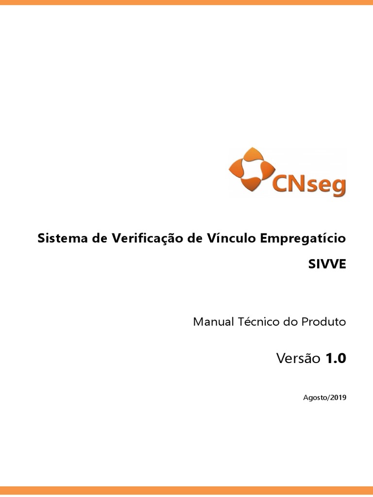Manual Tecnico SIVVE | PDF | Business | Justiça