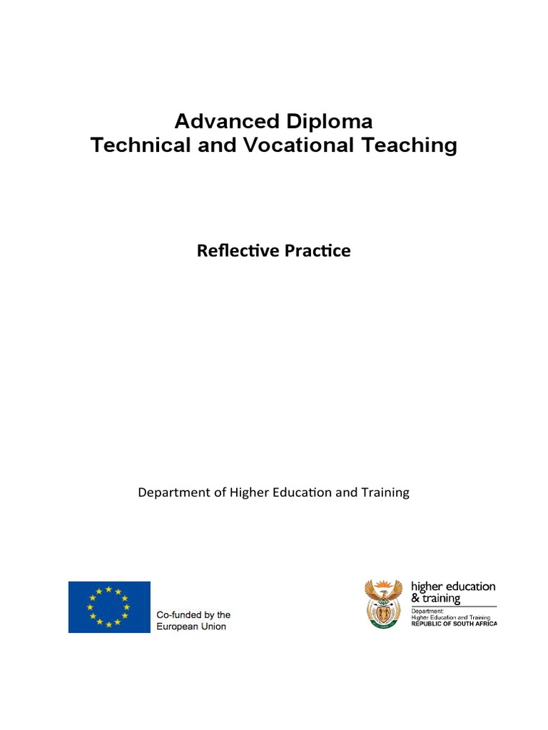 AdvDipTVTModule - Reflective Practice | Download Free PDF | Reflective Practice | Vocational ...