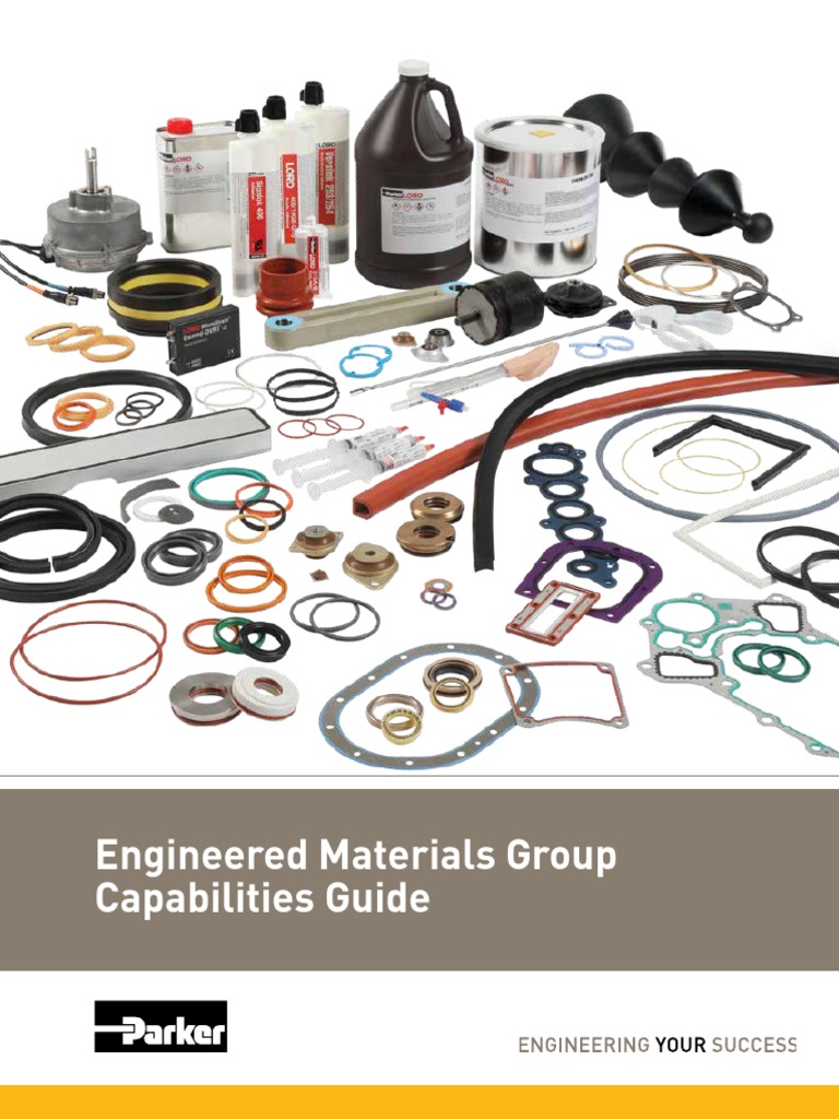 Parker Engineered Materials Overview | PDF | Silicone | Adhesive