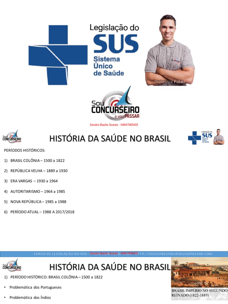 1 Apostila SUS | PDF | Saúde pública | Brasil