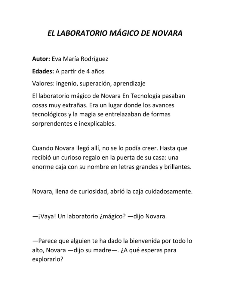 Cuento de Ciencia Ficción | PDF