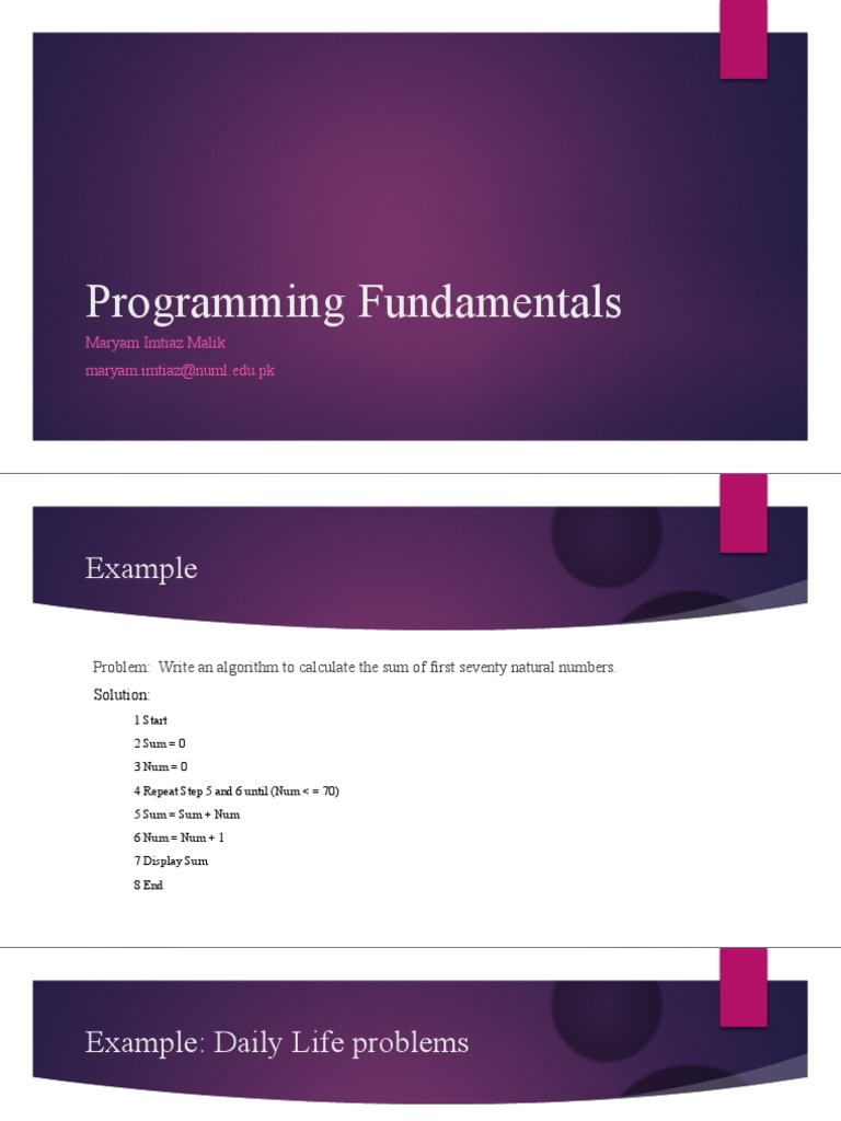 Lecture 3 Pdf Algorithms Computer Programming 
