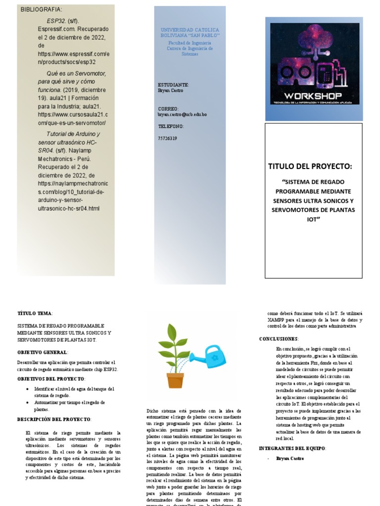 TRIPTICO_IOT | PDF | Red mundial | Internet y web