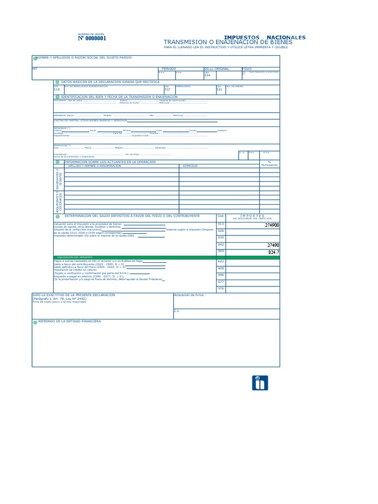 Formulario 430 | PDF | Impuestos | Comercio