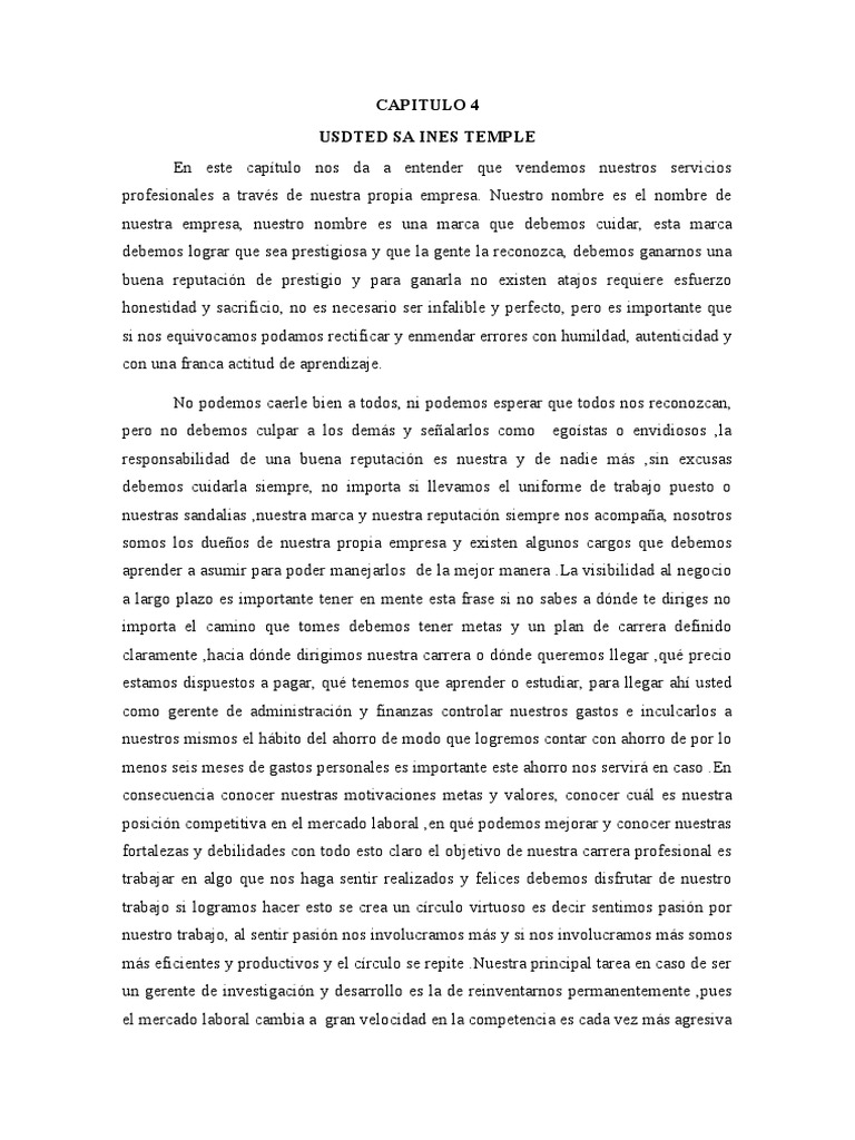 Capitulo 4 Usted Sa | PDF | Marketing | Marca