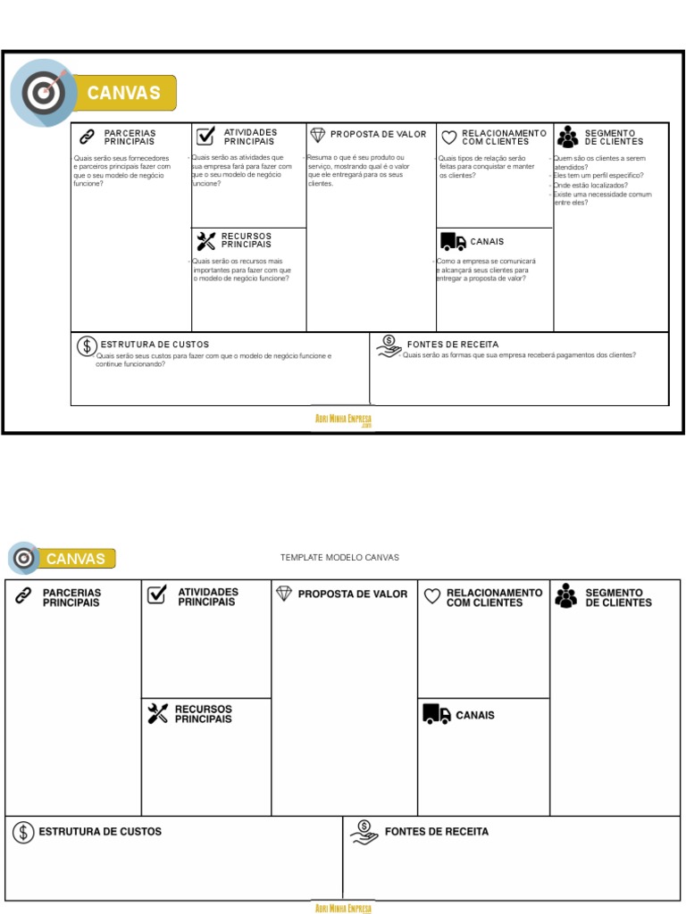plano_lean_canvas | PDF | Marketing | Processo de negócios