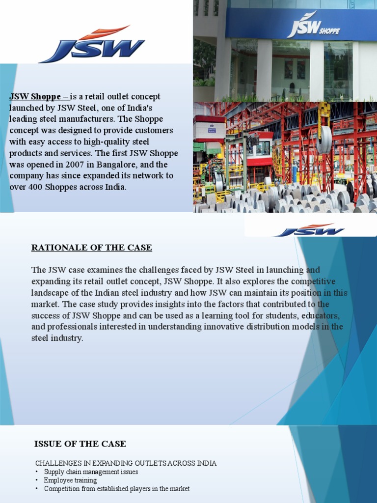 JSW Case Study Report | PDF | Business