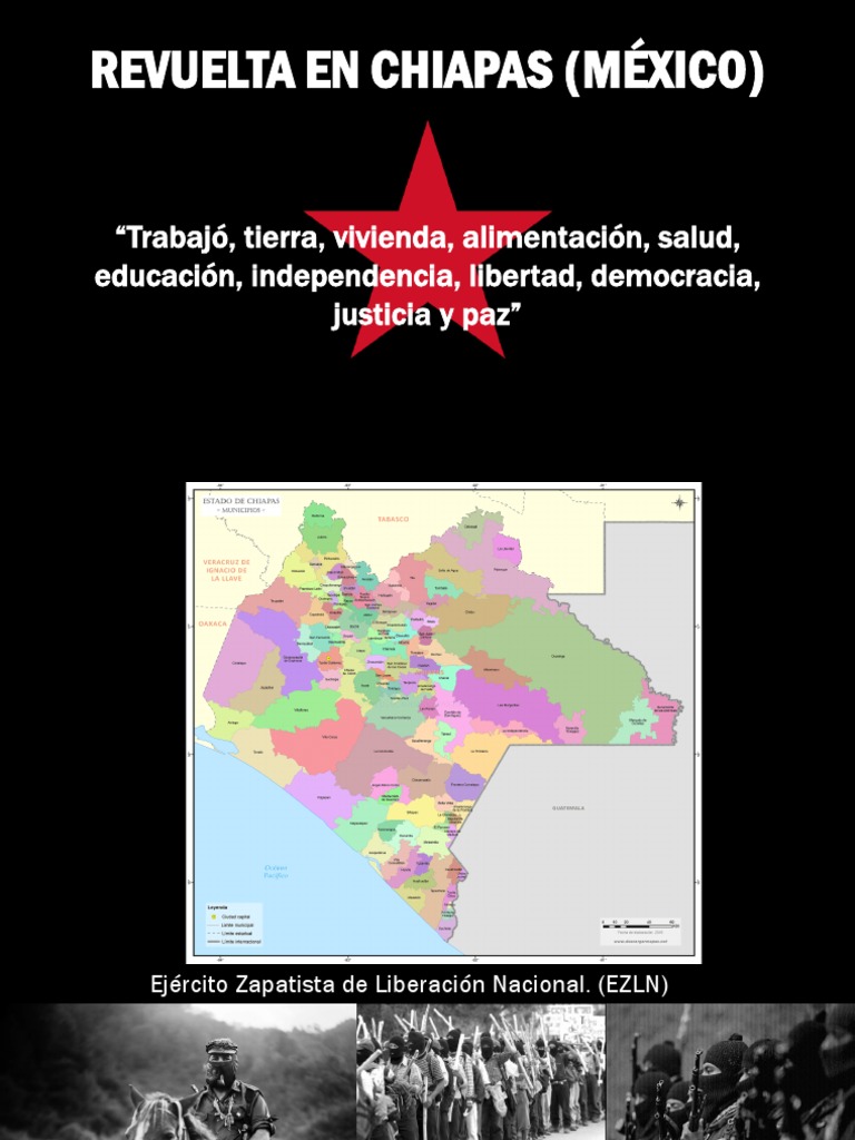 Levantamiento Zapatista en Chiapas 1994 | PDF | Ejército Zapatista de ...