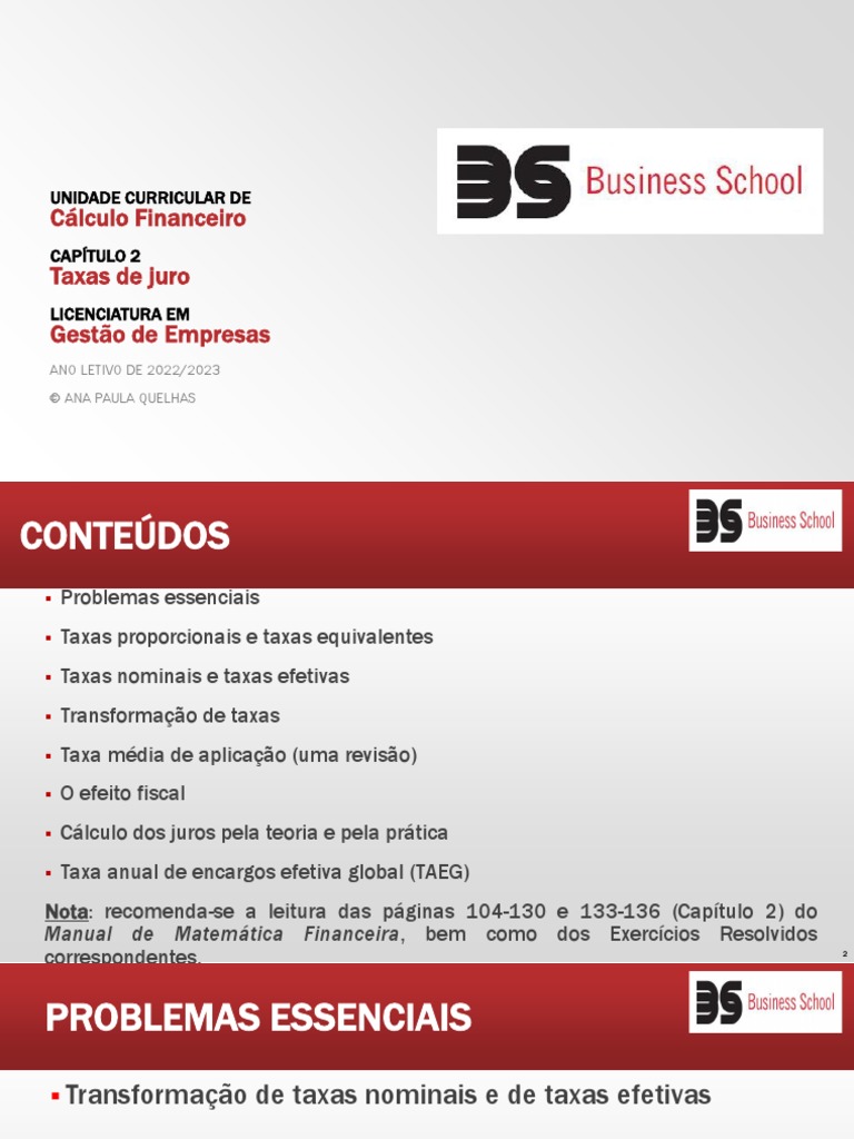 Capã - Tulo 2 | PDF | Juros | Tempo