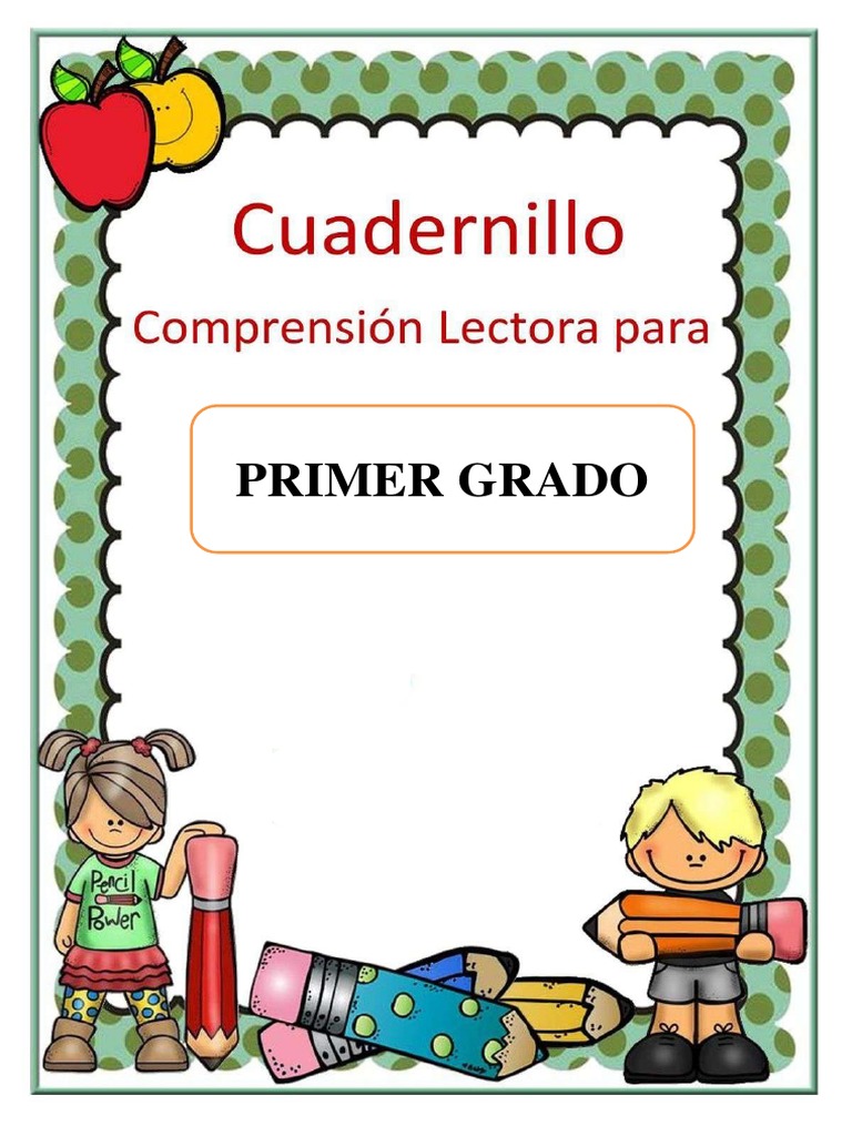 Cuadernillo-Comprension-Lectora-PRIMER GRADO | PDF