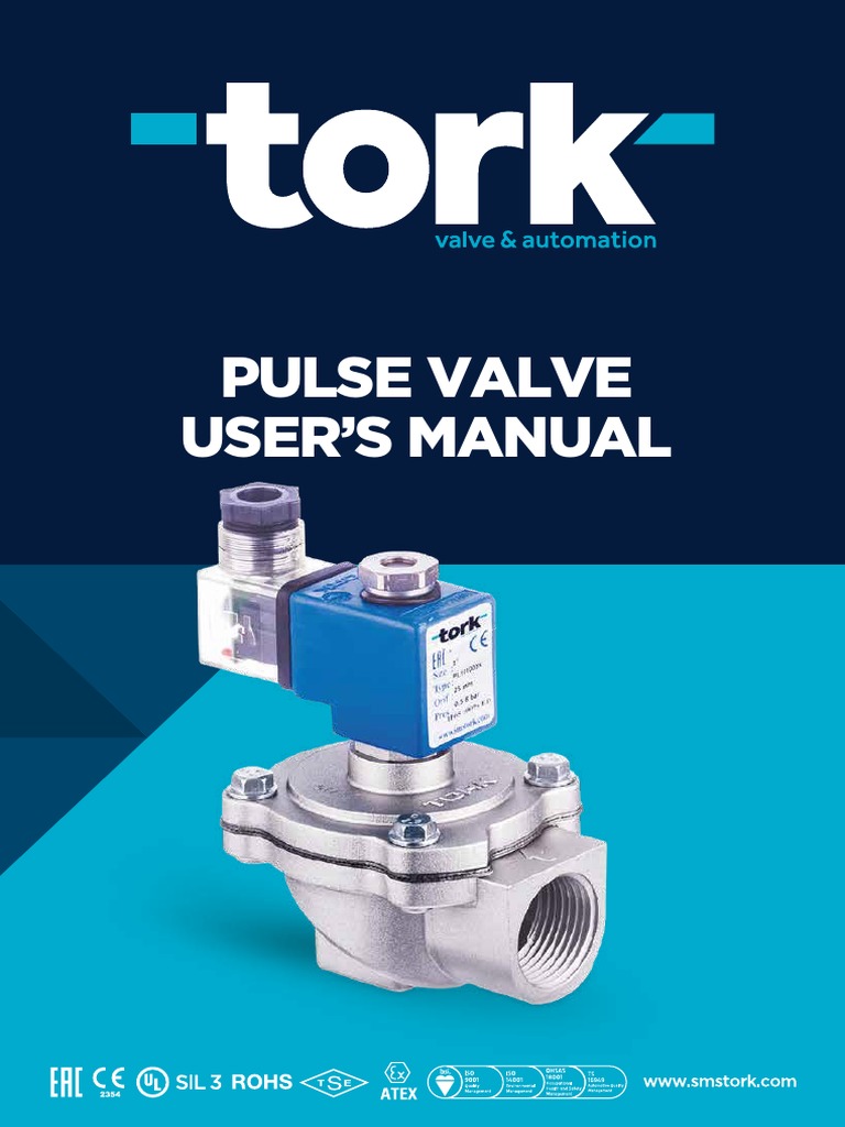 Pulse Valve User Manual | Download Free PDF | Valve | Pipe (Fluid ...