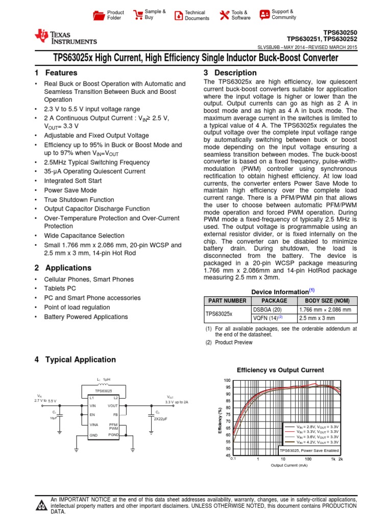 Tps 630250 | PDF | Capacitor | Electrostatic Discharge